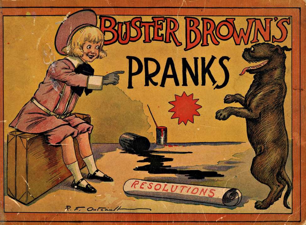 Buster Brown's Pranks (Cartoon Books) - Comic Book Plus