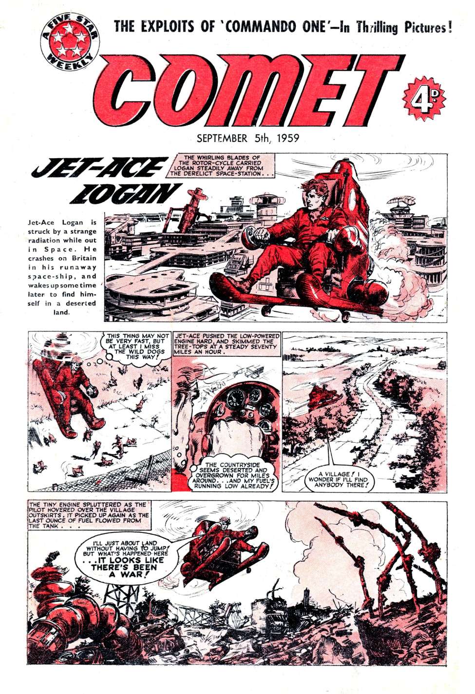 The Comet 574 (UK Comic Books) - Comic Book Plus