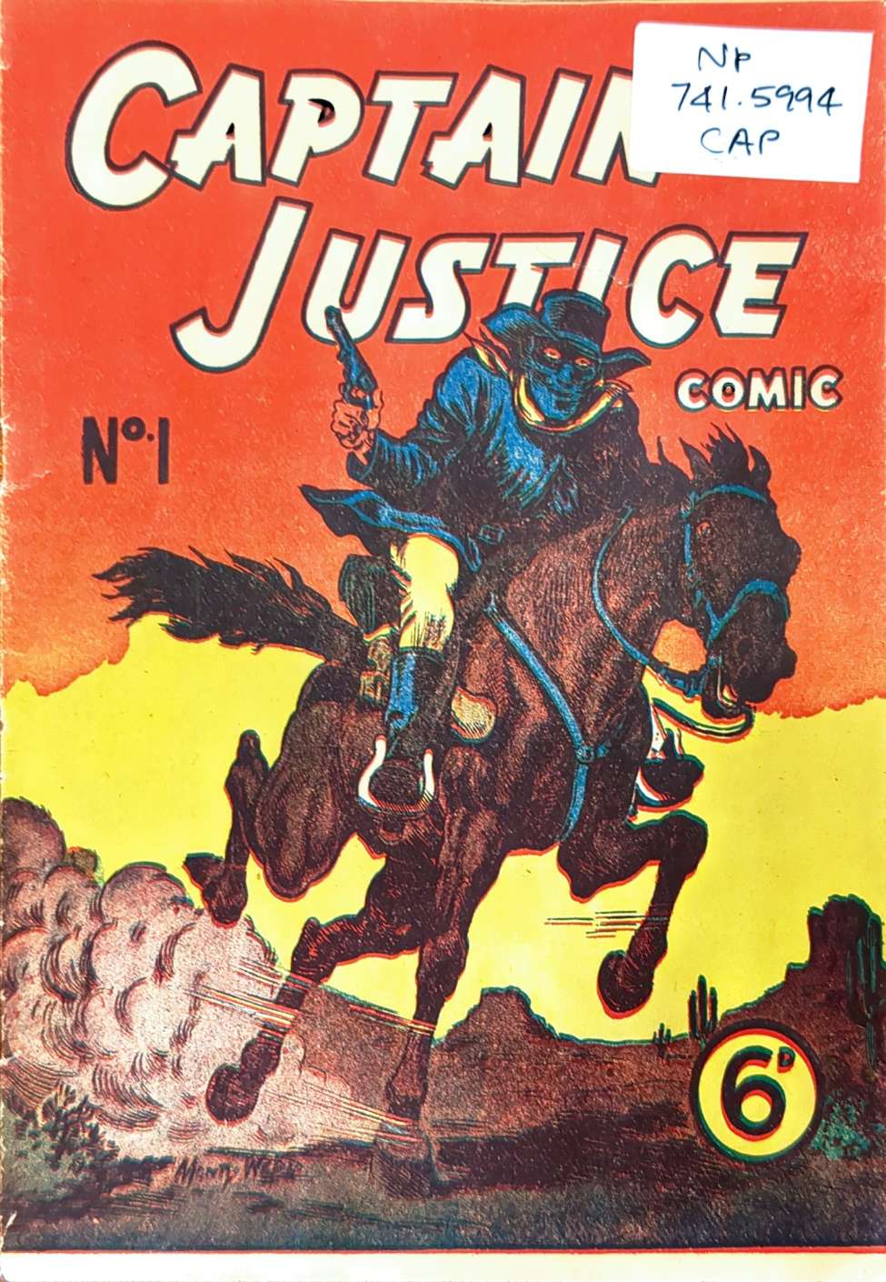 Captain Justice 1 (Australian & New Zealand Comics)