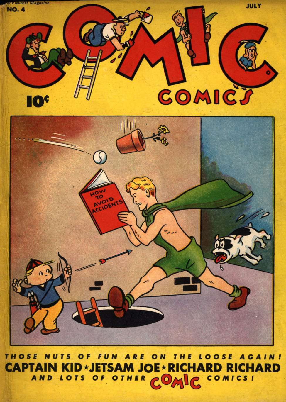 Comic Comics 4 - Version 2 (Fawcett) - Comic Book Plus
