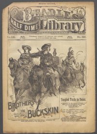 Beadle's Half Dime Library 525 - Brothers In Buckskin