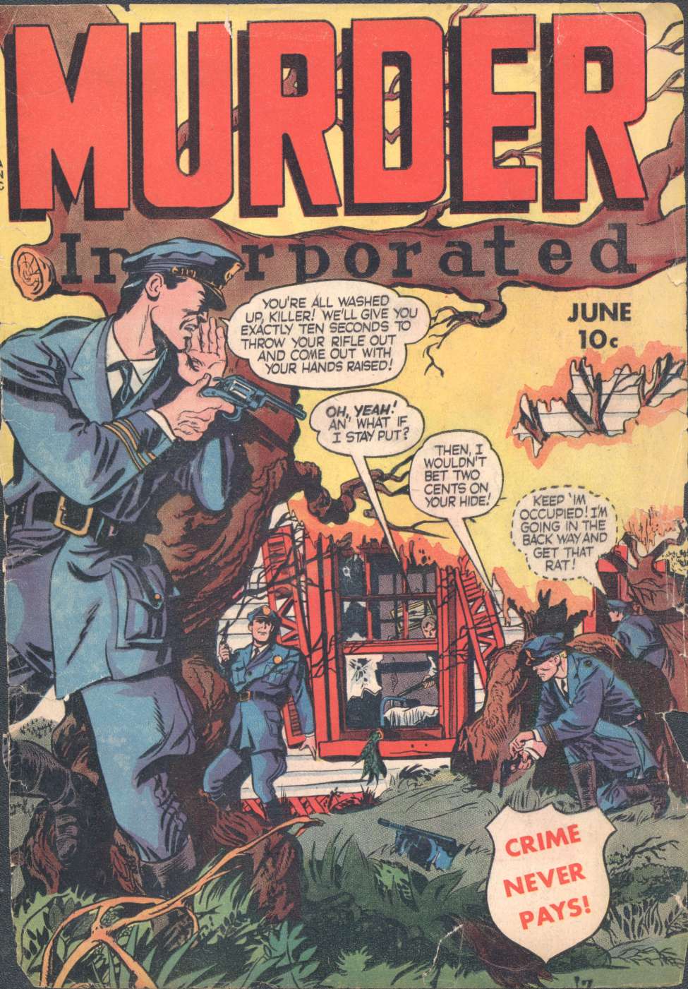 Murder Incorporated 11 - Version 2 (Fox Feature Syndicate)