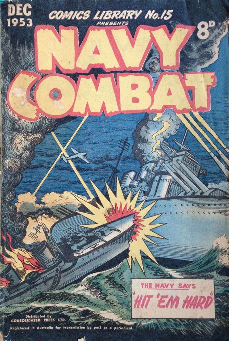 Comics Library 15 - Navy Combat - Comic Book Plus