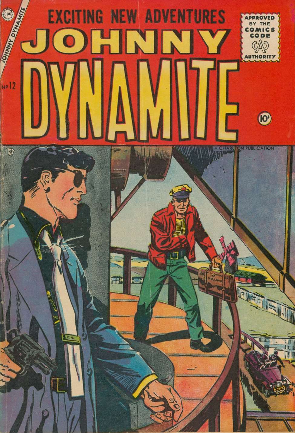 Johnny Dynamite 12 - Version 2 (Charlton) - Comic Book Plus