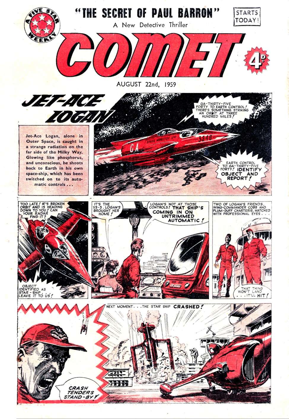 The Comet 572 (UK Comic Books) - Comic Book Plus