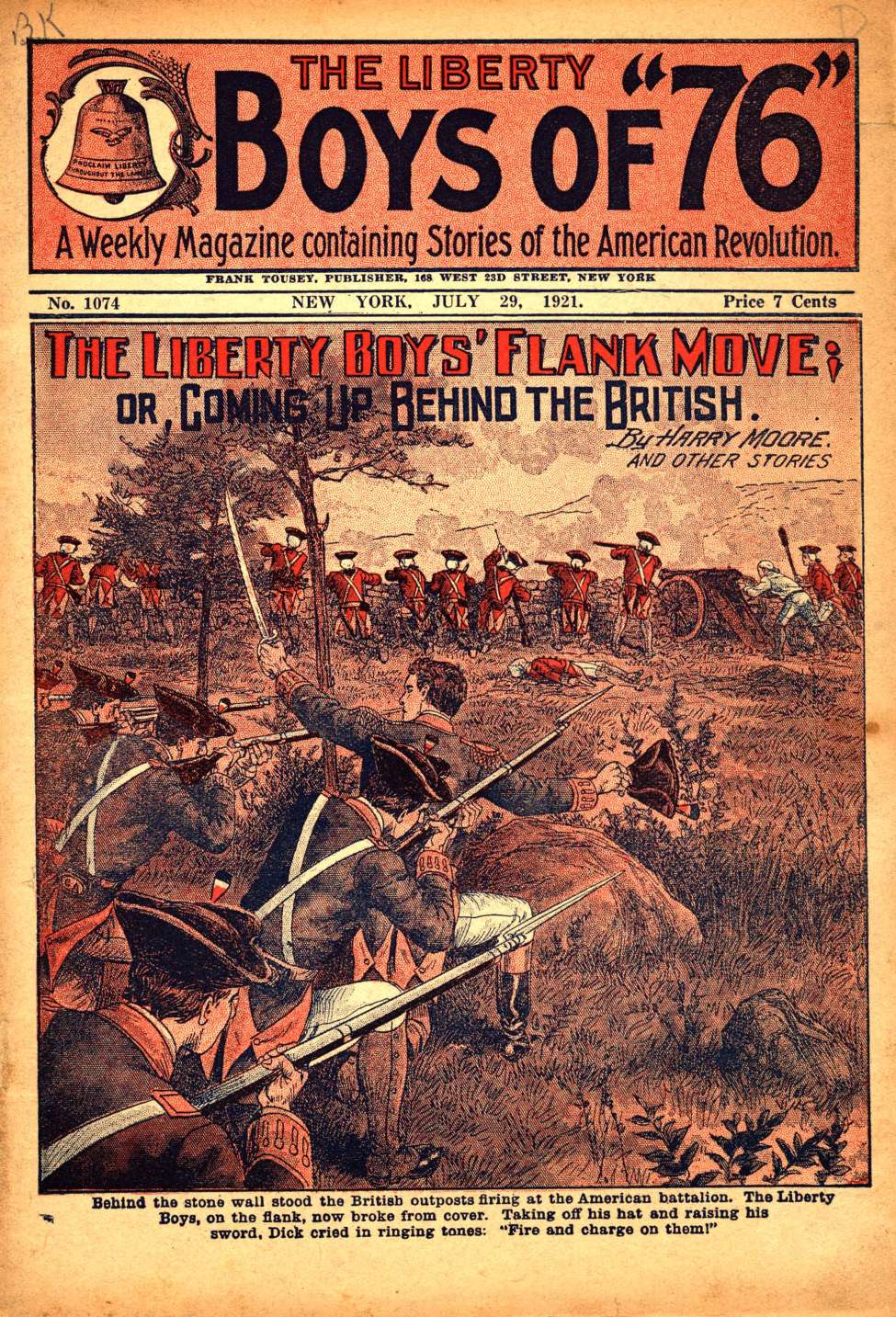 The Liberty Boys of 76 1074 - The Liberty Boys' Flank Move