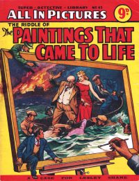 Super Detective Library 63 - Riddle of the Paintings That Came to Life