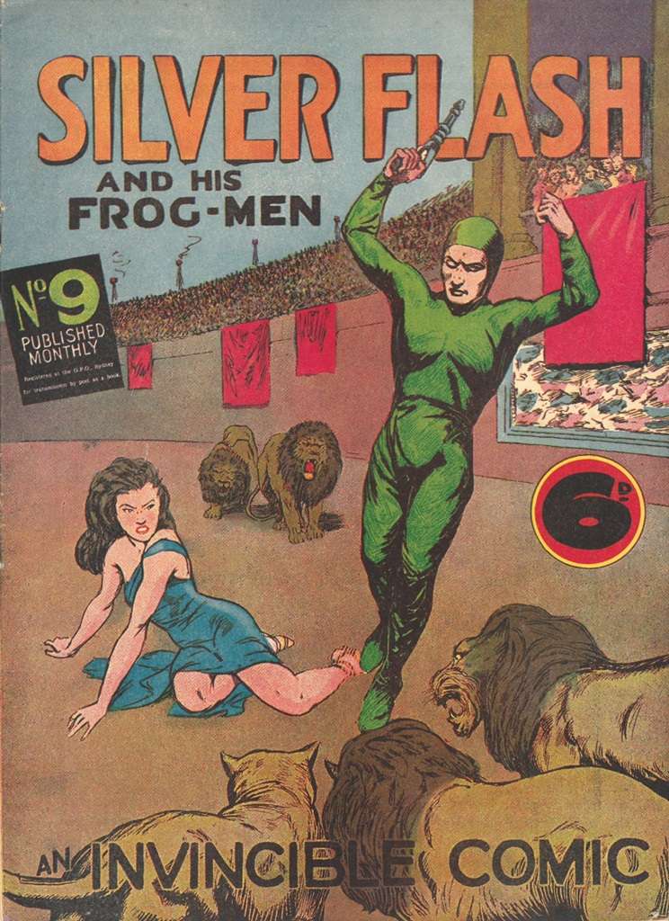 Silver Flash 9 (Australian & New Zealand Comics)