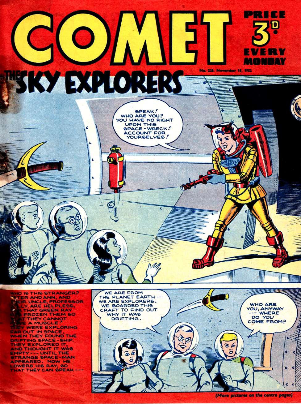 The Comet 226 (UK Comic Books) - Comic Book Plus